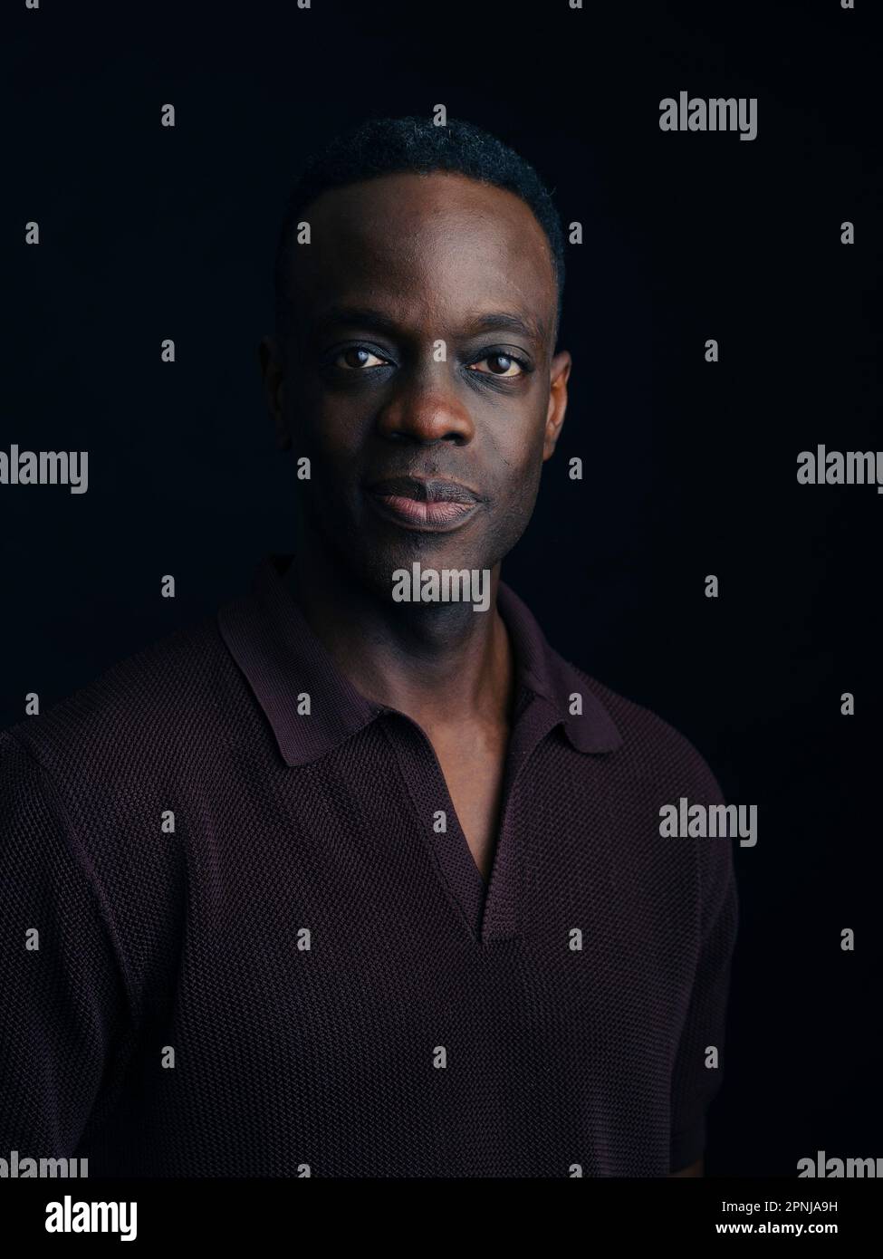 Ato Essandoh poses for a portrait to promote "The Diplomat" on Friday ...