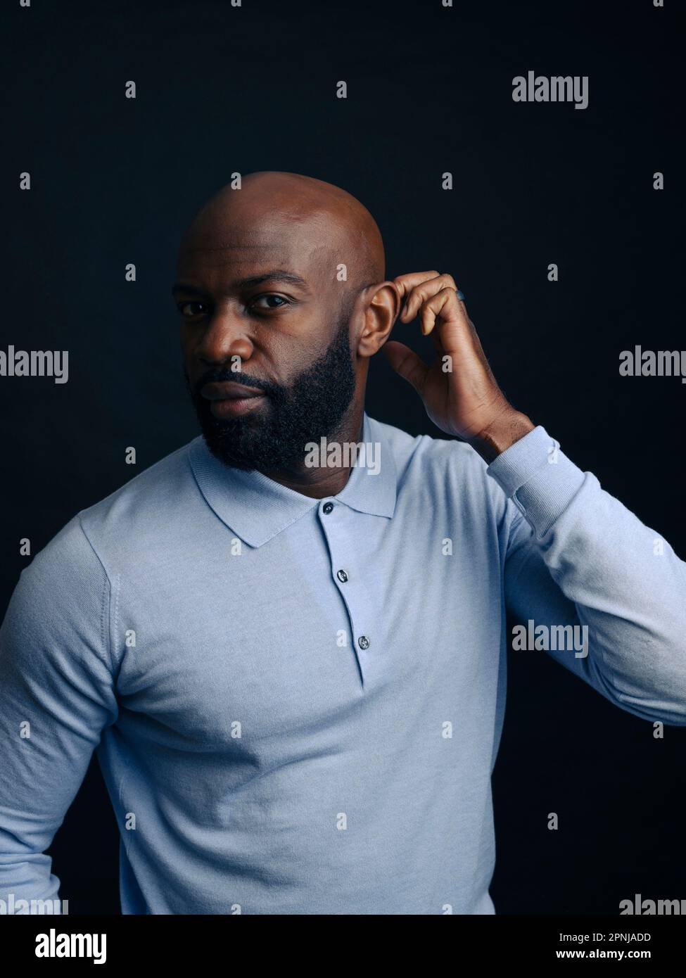 David Gyasi poses for a portrait to promote "The Diplomat" on Friday ...
