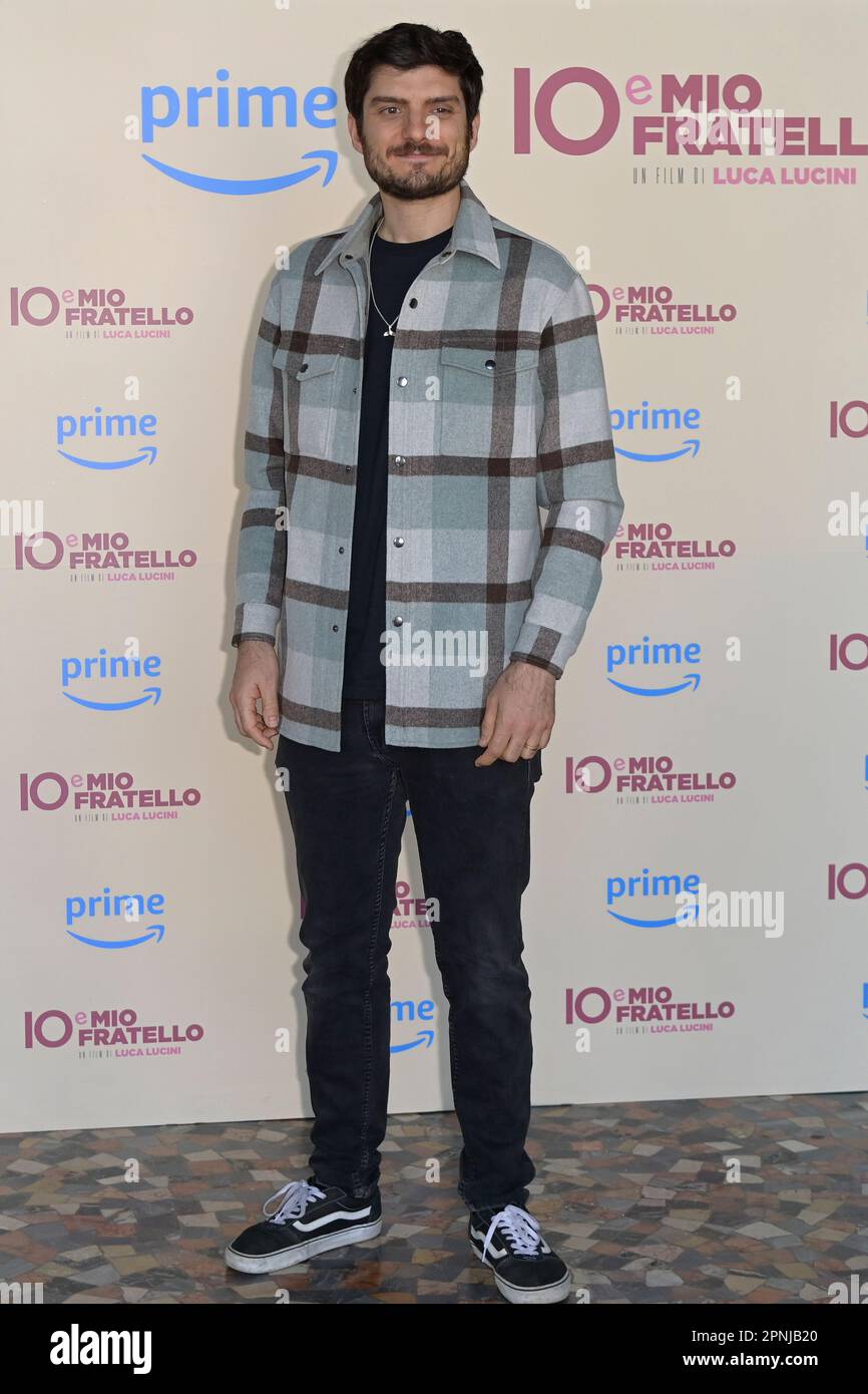 Rome, Italy. 19th Apr, 2023. Claudio Colica attends the photocall of ...