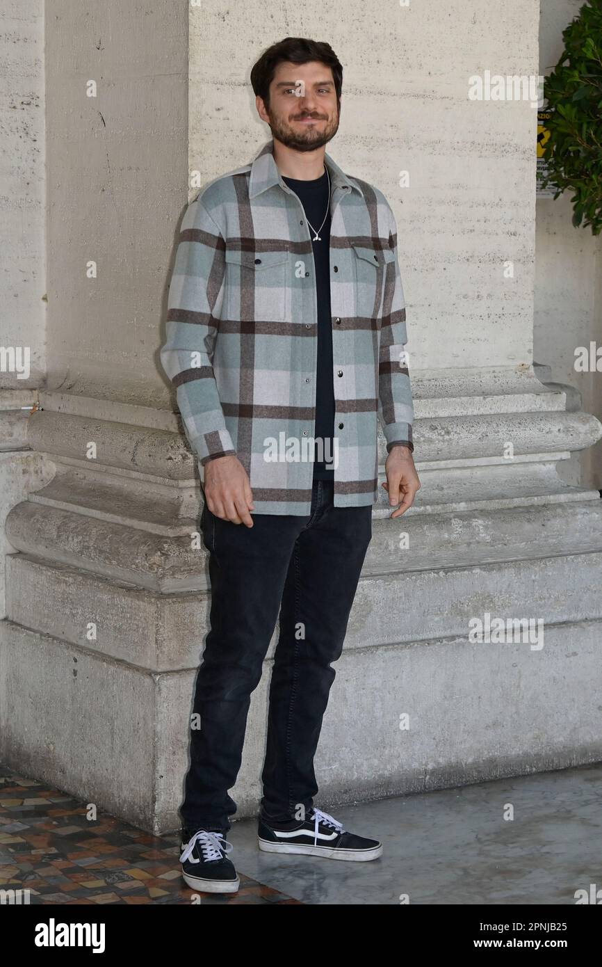 Rome, Italy. 19th Apr, 2023. Claudio Colica attends the photocall of ...