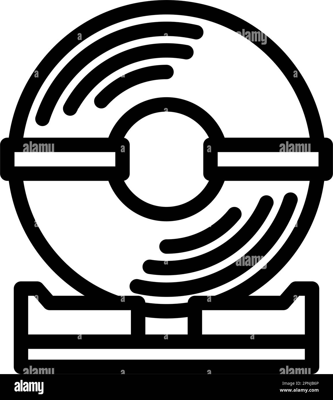 coil steel production line icon vector illustration Stock Vector Image ...