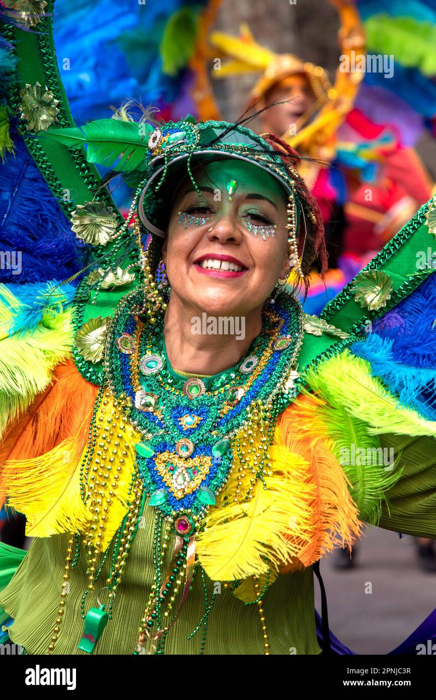 Street Performer, Notting Hill Carnival, August 2022 Stock Photo - Alamy