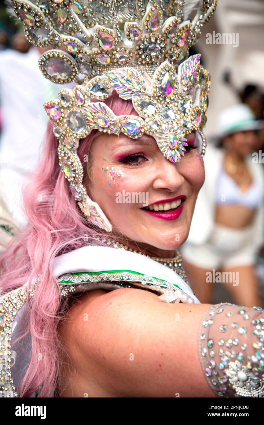 Street Performer, Notting Hill Carnival, August 2022 Stock Photo - Alamy