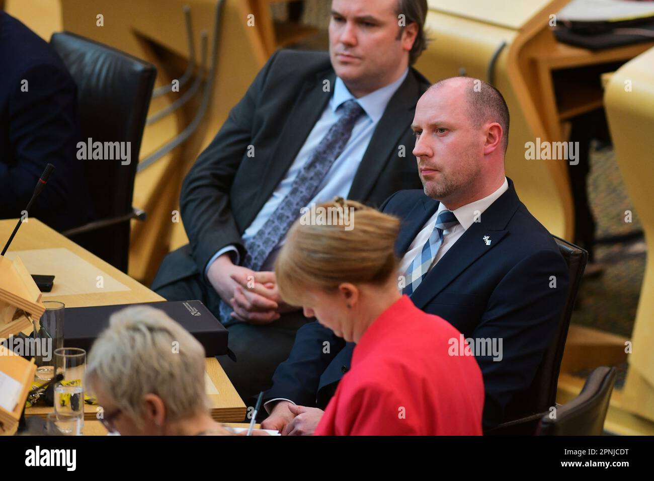 Edinburgh Scotland, UK 19 April 2023. Neil Gray, Cabinet Secretary for ...
