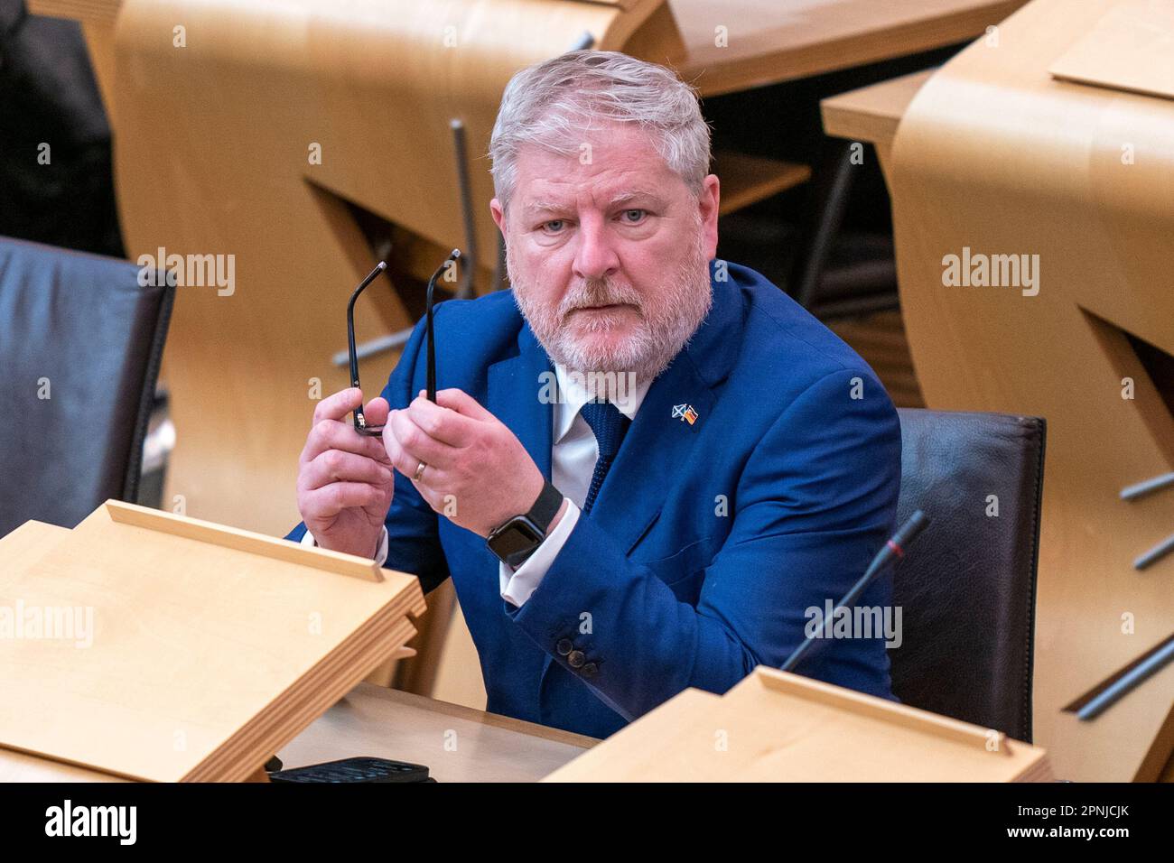 Minister for the Constitution, External Affairs and Culture Angus ...