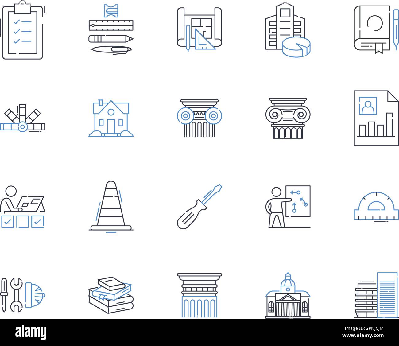 Ingenious Solution Line Icons Collection Innovation Creativity Resourcefulness Inventiveness