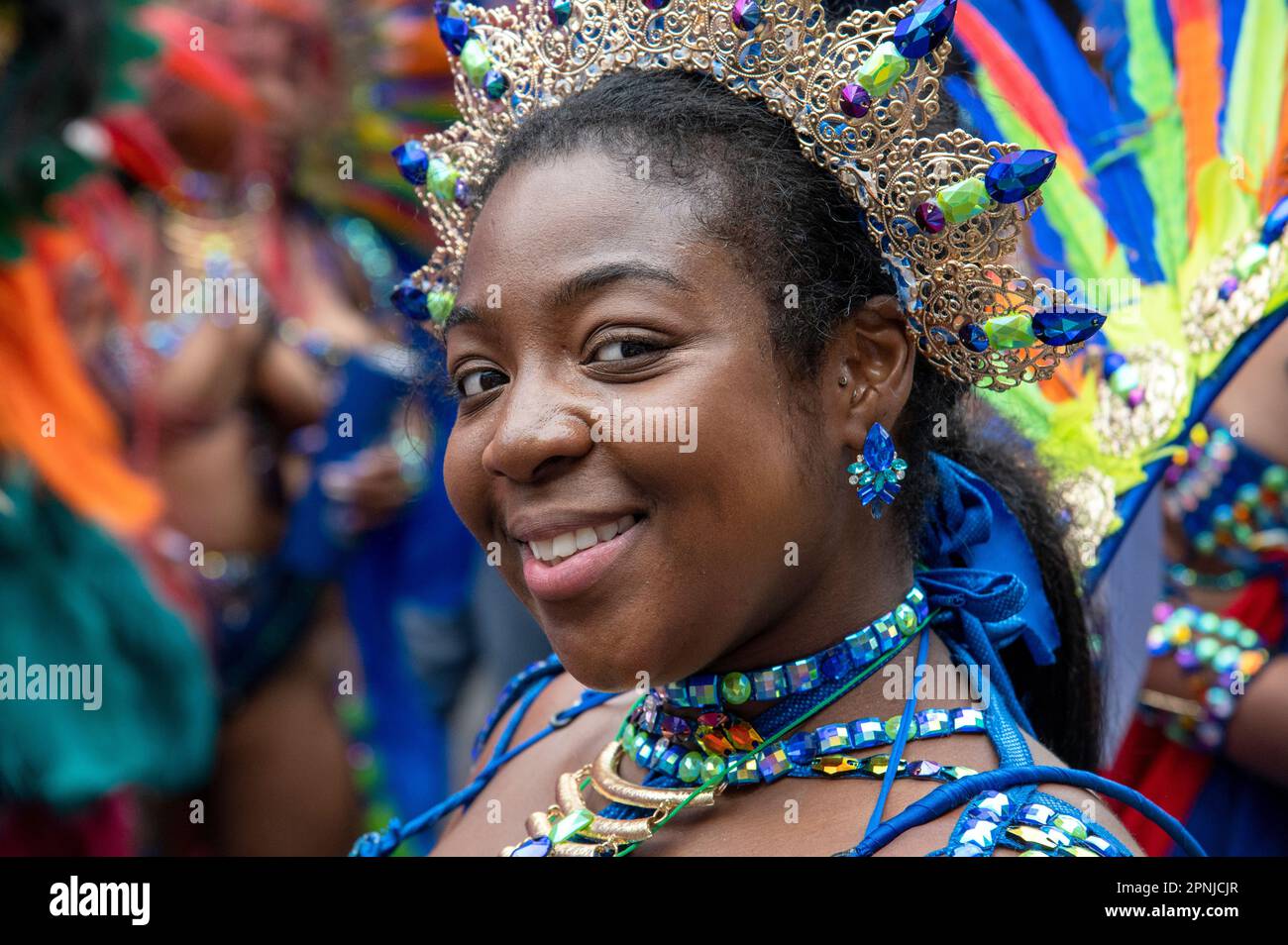 Street Performer, Notting Hill Carnival, August 2022 Stock Photo - Alamy