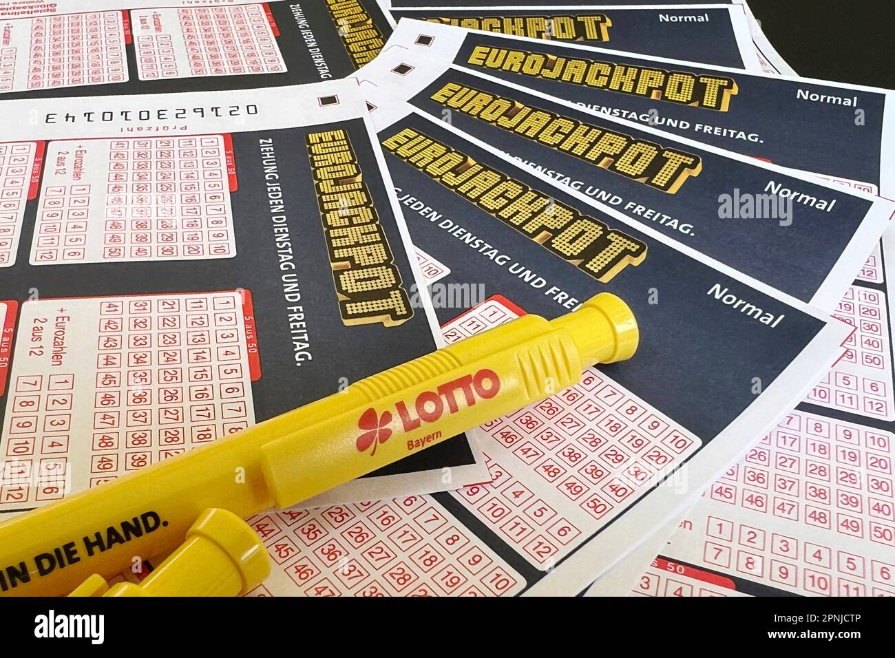 Lotto bayern ticket hi-res stock photography and images - Alamy
