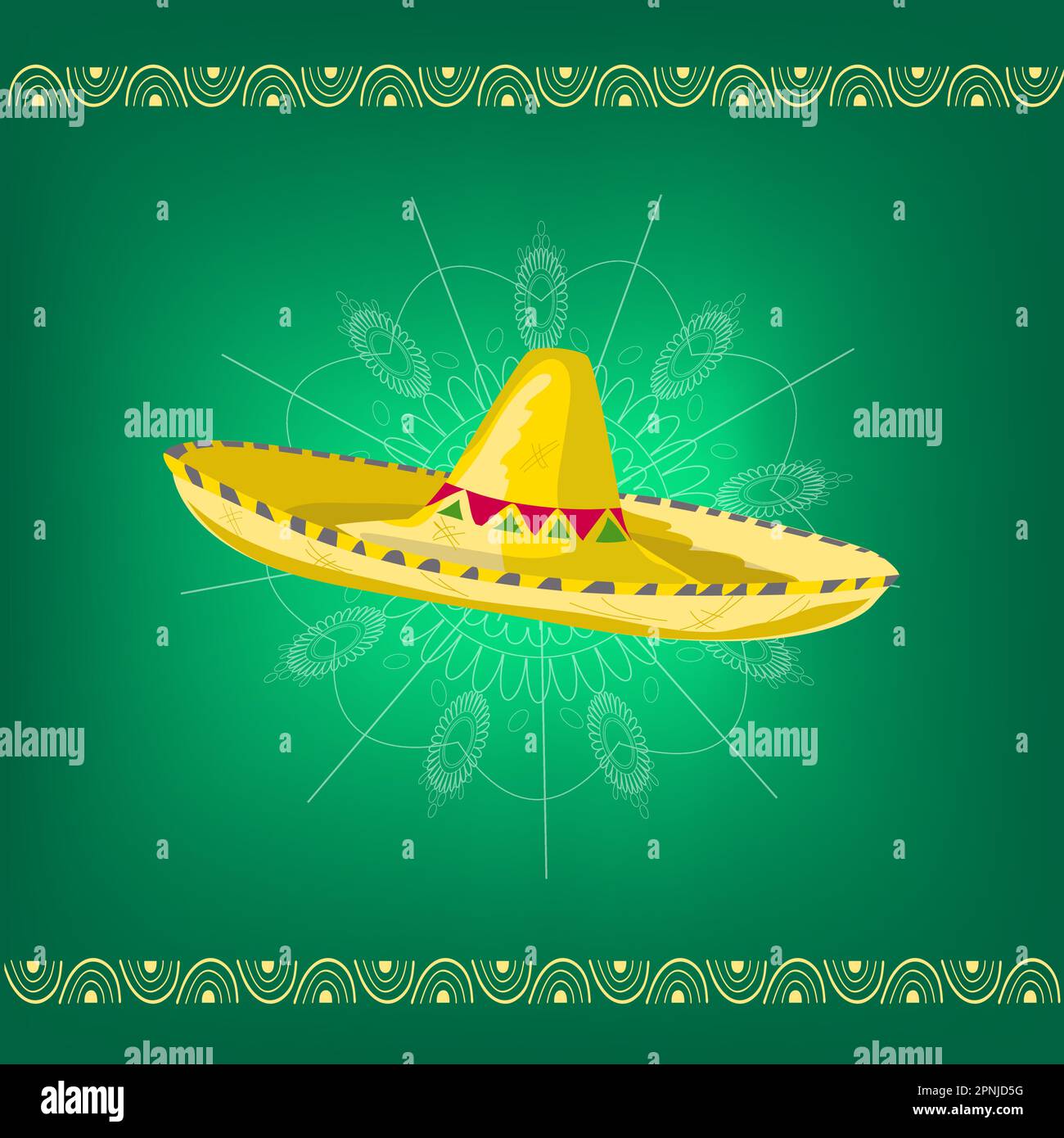 Sombrero hat clipart Stock Vector Images - Alamy