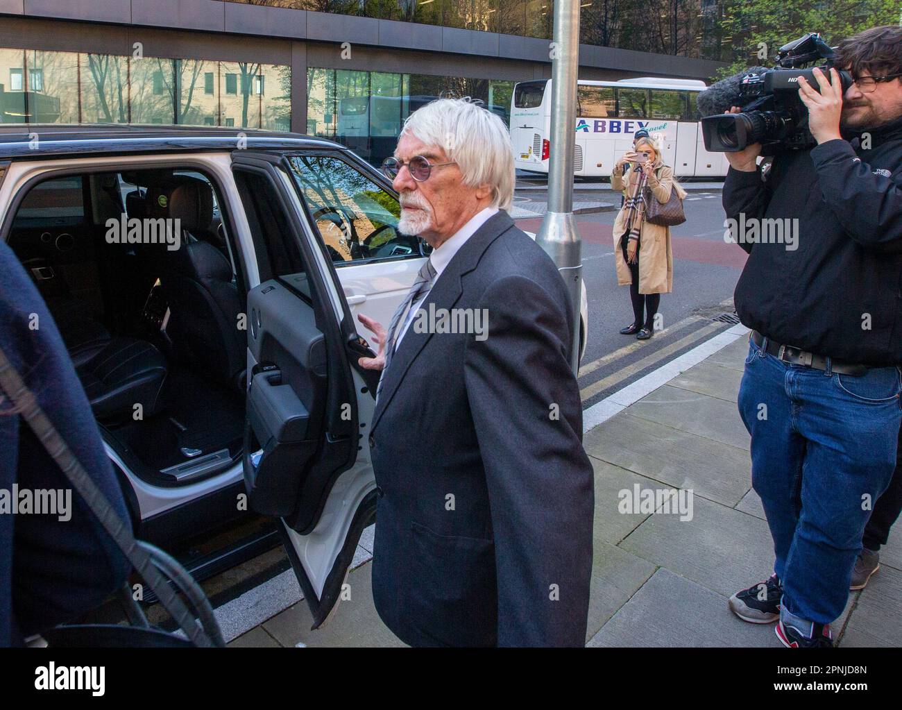 London, England, UK. 19th Apr, 2023. Former Formula One boss BERNIE ...