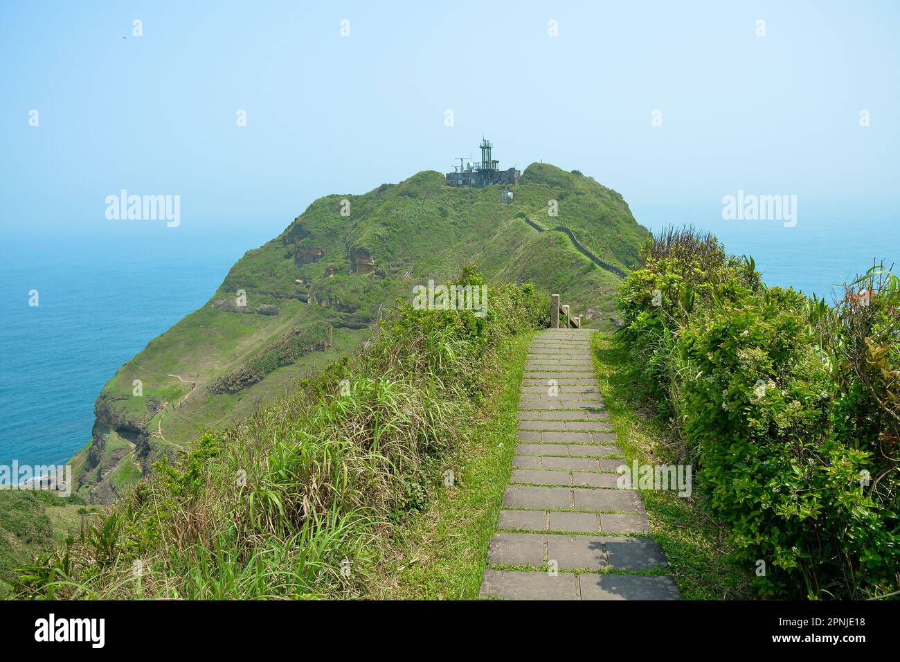 Bitoujiao Trail through the high mountain of Bitou Cape in Ruifang ...