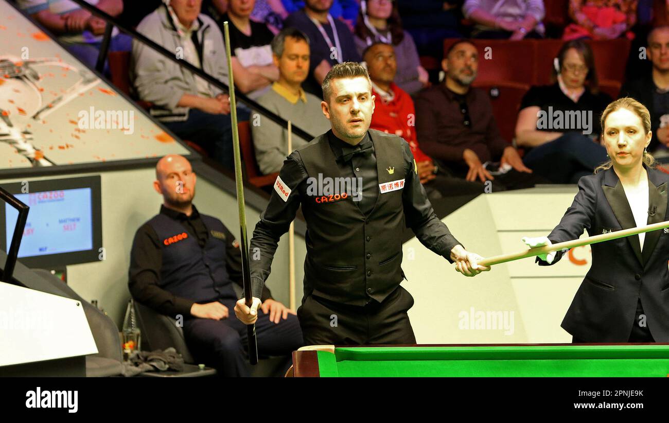 19th April 2023; The Crucible, Sheffield, England: 2023 Cazoo World ...