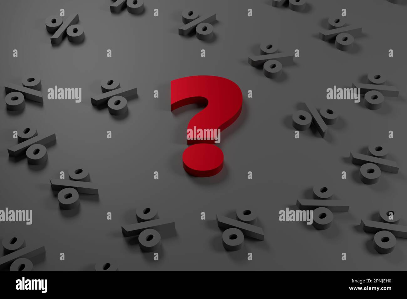 Luxury question mark on dark red podium, soft light, smooth background ...