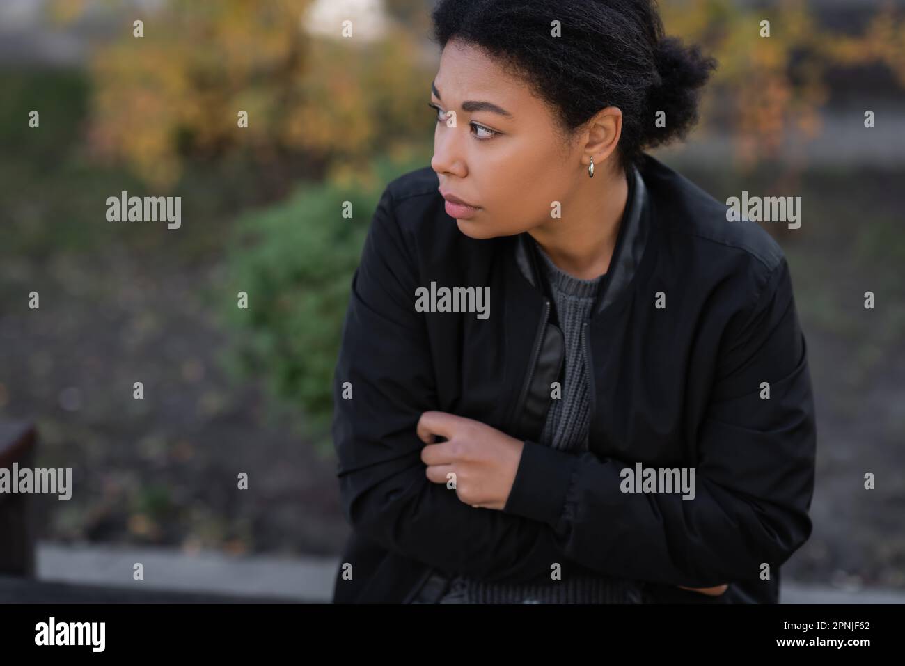 Frustrated multiracial woman depression hi-res stock photography and ...