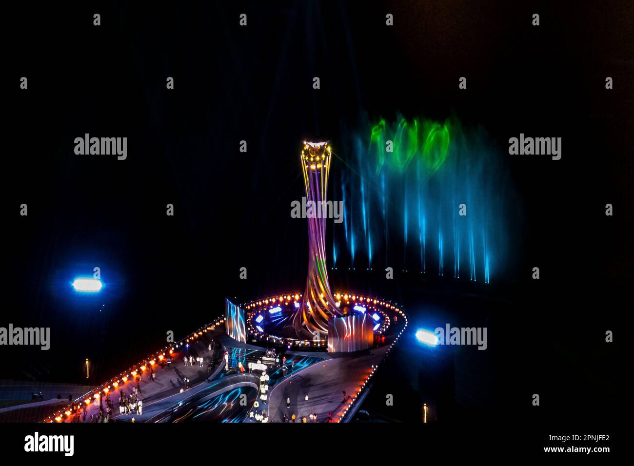 Chengdu. 19th Apr, 2023. Aerial photo taken on April 19, 2023 shows the ...