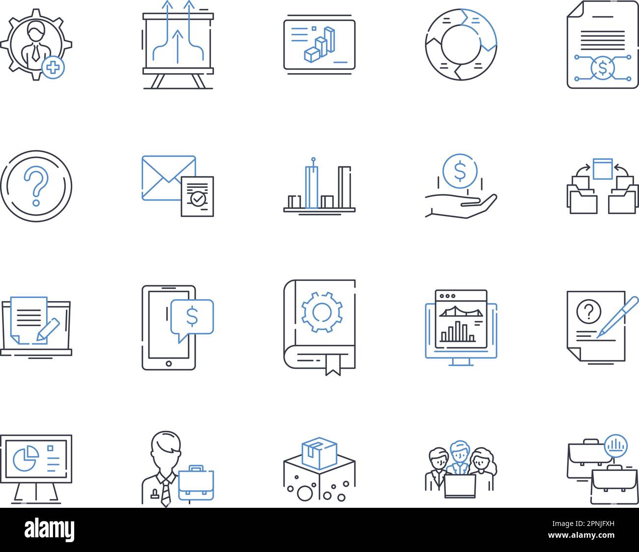 Assets holding center line icons collection. Warehouse, Storage ... Assets holding center line icons collection. Warehouse, Storage ...