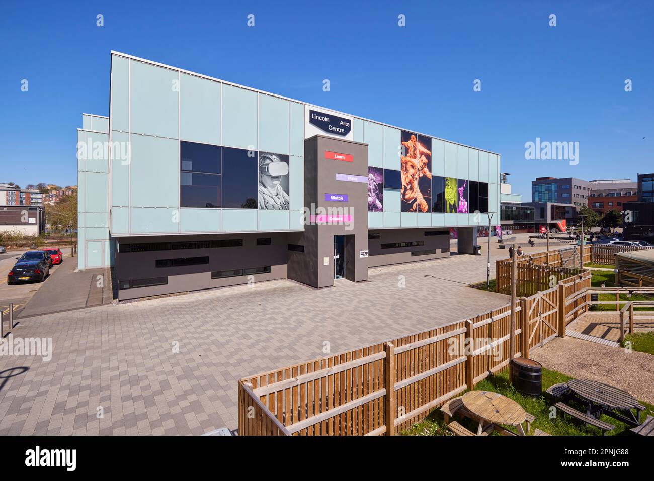 Lincoln arts centre hi-res stock photography and images - Alamy