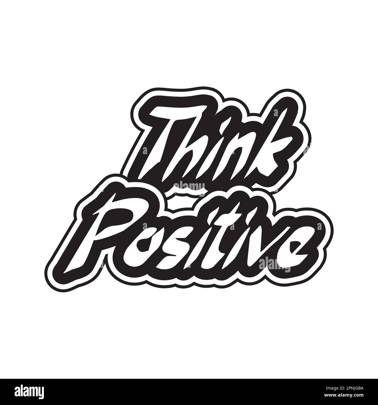 Positive motivational design hi-res stock photography and images - Alamy