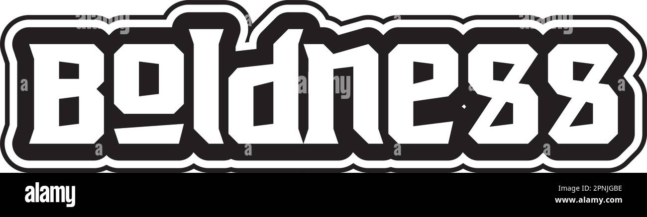 Boldness motivational and inspirational lettering text typography t ...