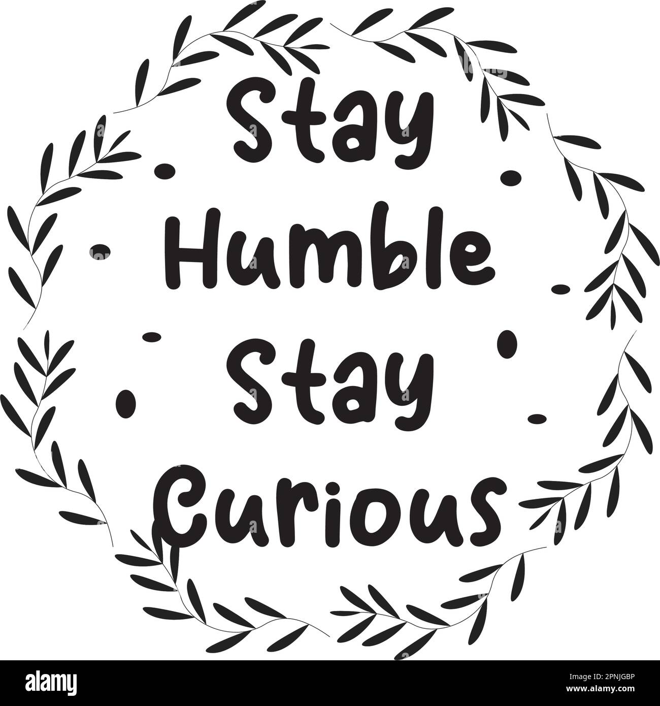 Motivational and inspirational lettering circle text typography t shirt ...