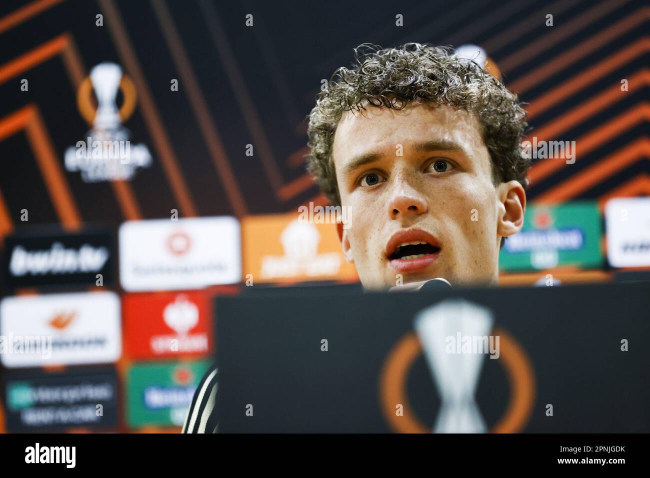 2023 uefa europa conference league final hi-res stock photography and ...