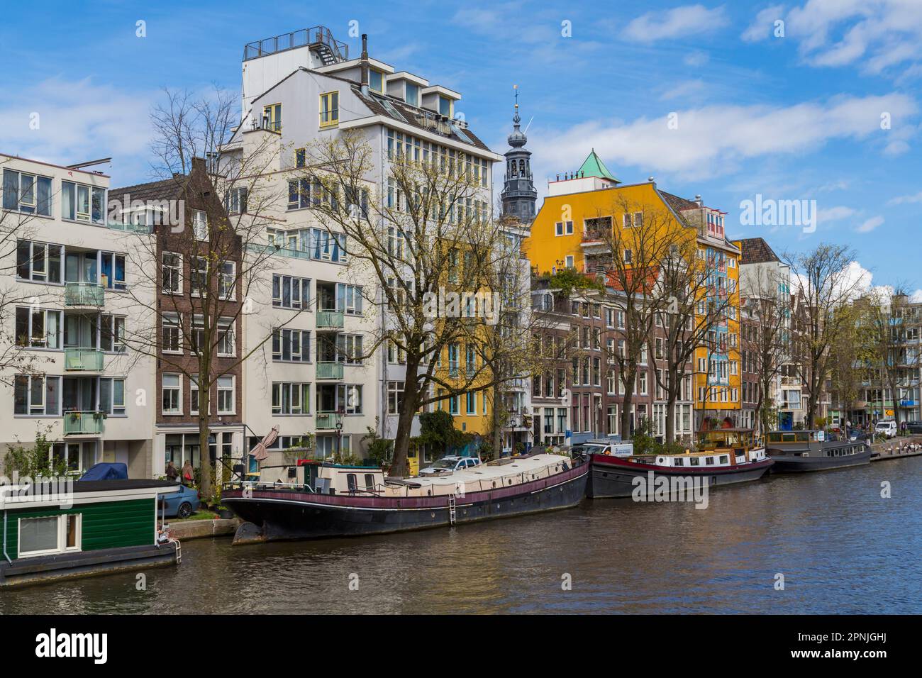 at Amsterdam, Holland, Netherlands in April Stock Photo - Alamy