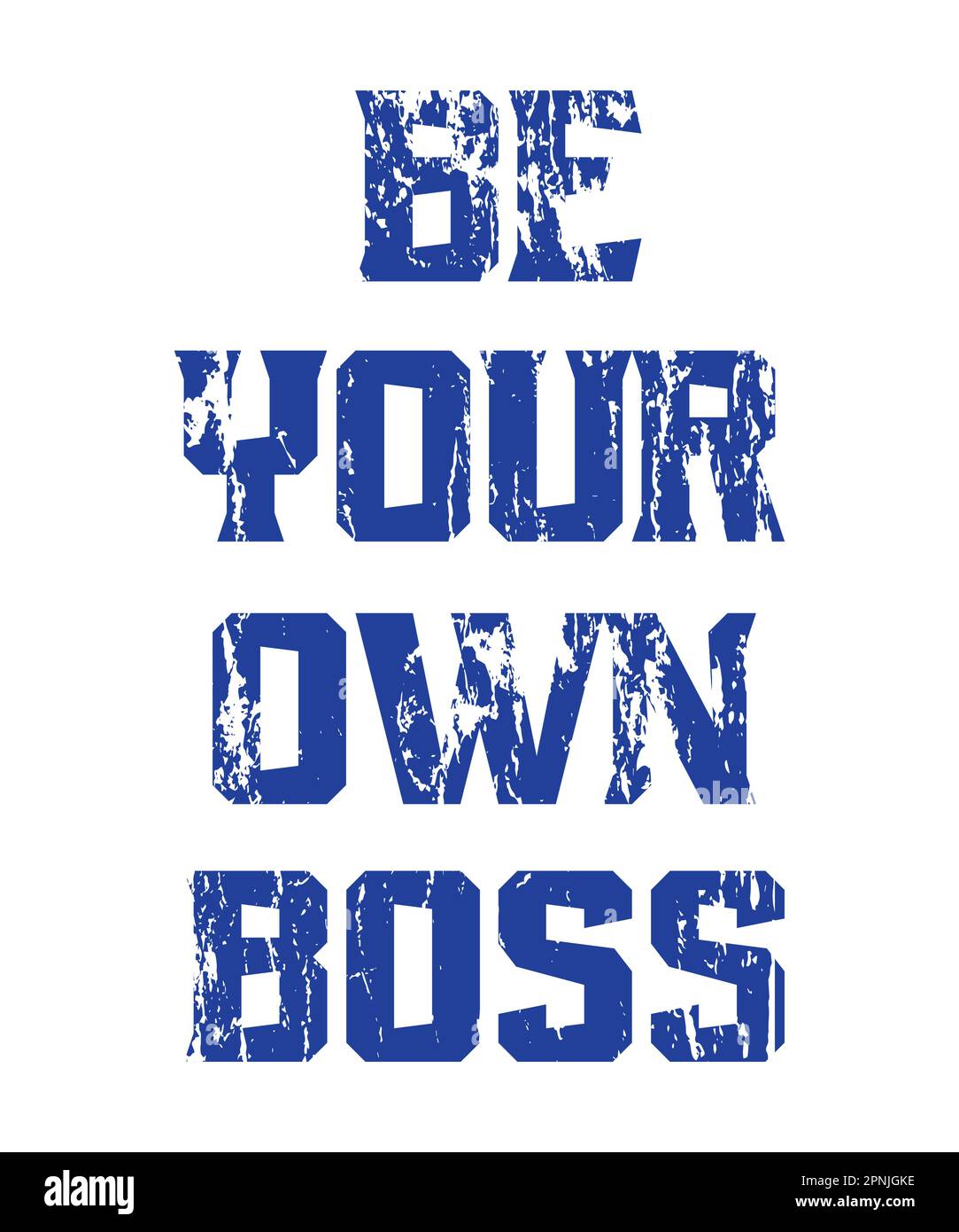 Be your own boss motivational and inspirational lettering colorful ...