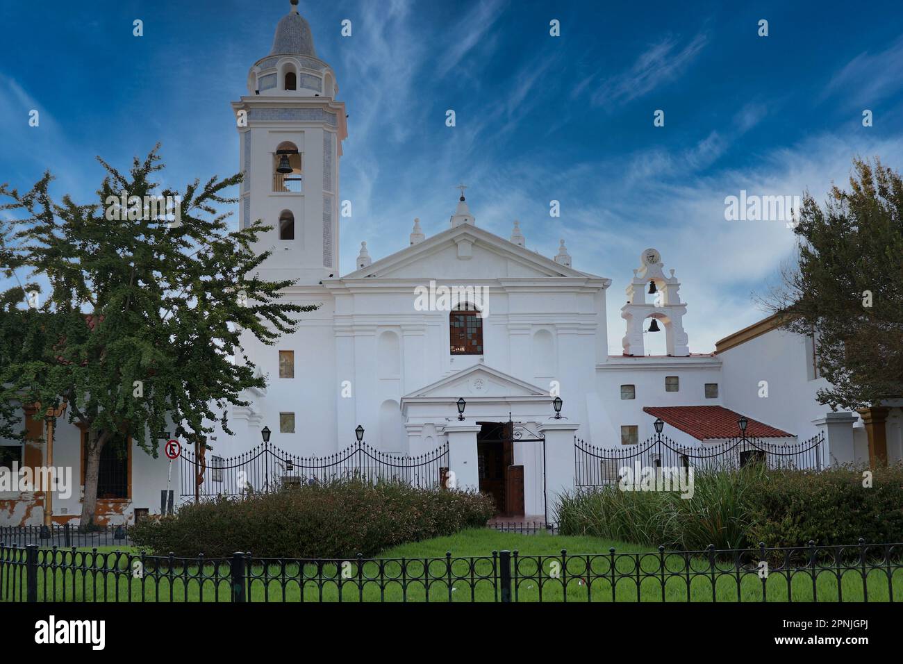 Basilica Our Lady of the Pilar Recoleta Cemetery Stock Photo - Alamy