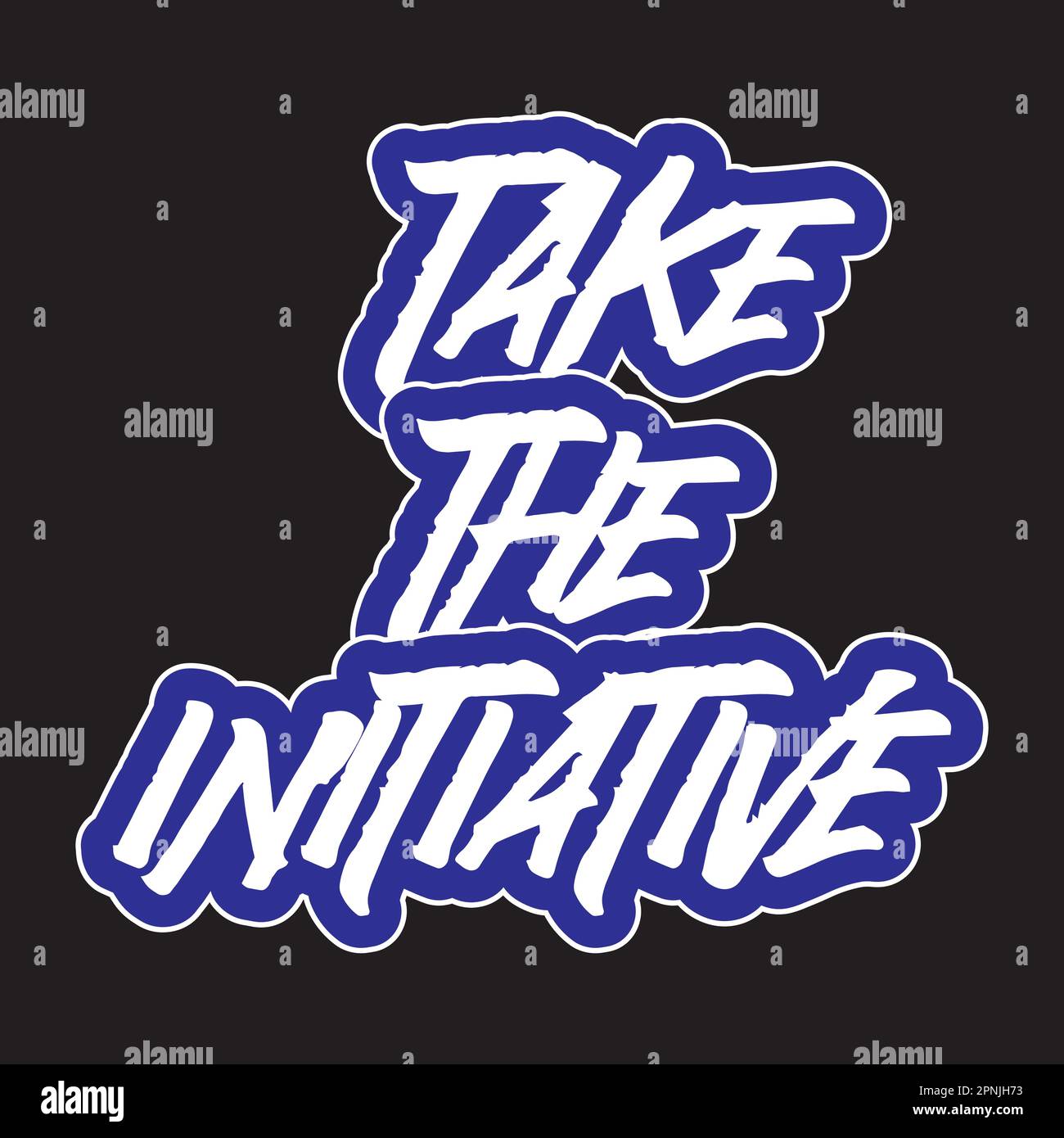Take the initiative Stock Vector Images - Alamy