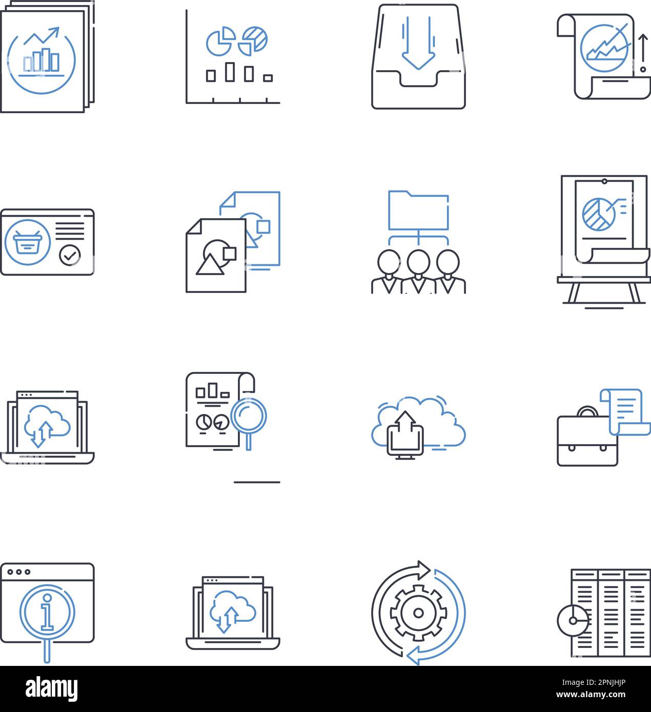 Gaming console line icons collection. PlayStation, Xbox, Nintendo ...