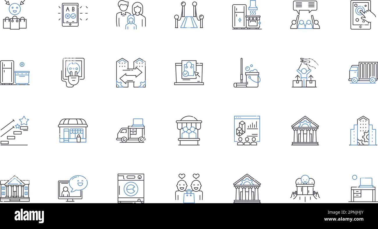 Progressive healthcare line icons collection. Innovation, Integration ... Progressive healthcare line icons collection. Innovation, Integration ...