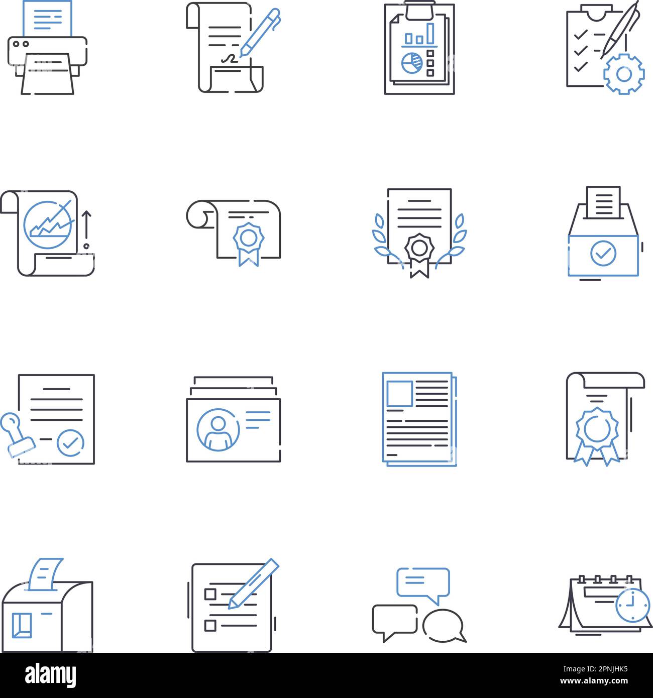 Verbiage line icons collection. Language, Phrasing, Diction, Expression ...
