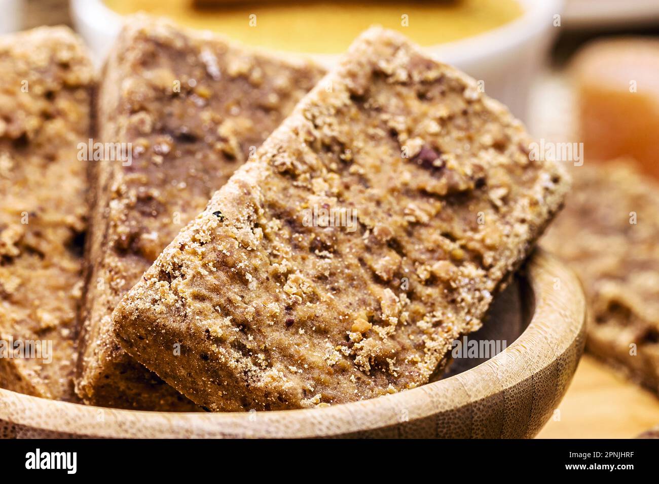 paçoca, typical Brazilian peanut candy from rural parties, traditional ...
