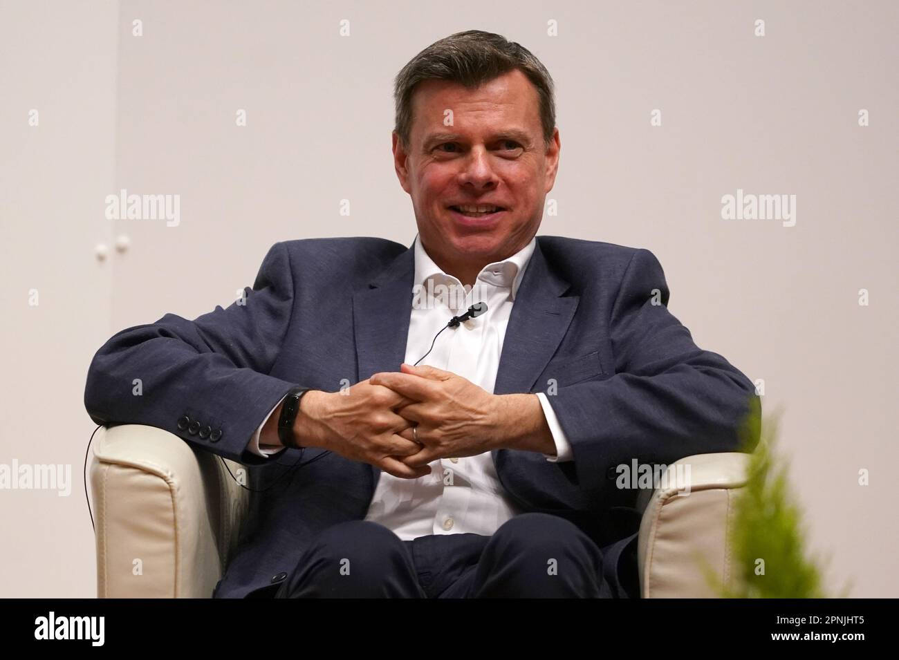 CEO, Catalyst, Steve Orr on stage during the international conference ...