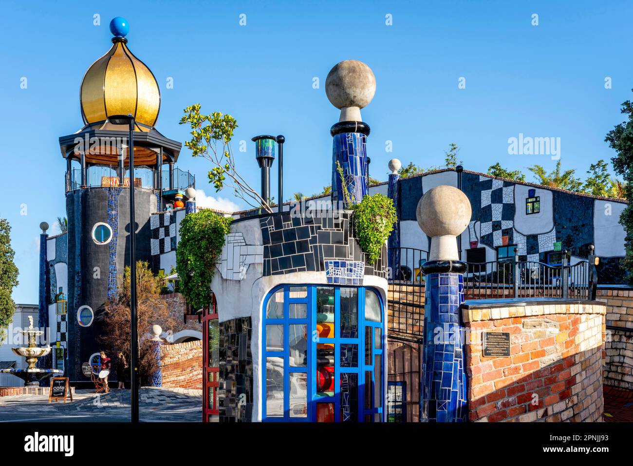 The Hundertwasser Arts Centre, Whangarei, Northland, New Zealand Stock ...