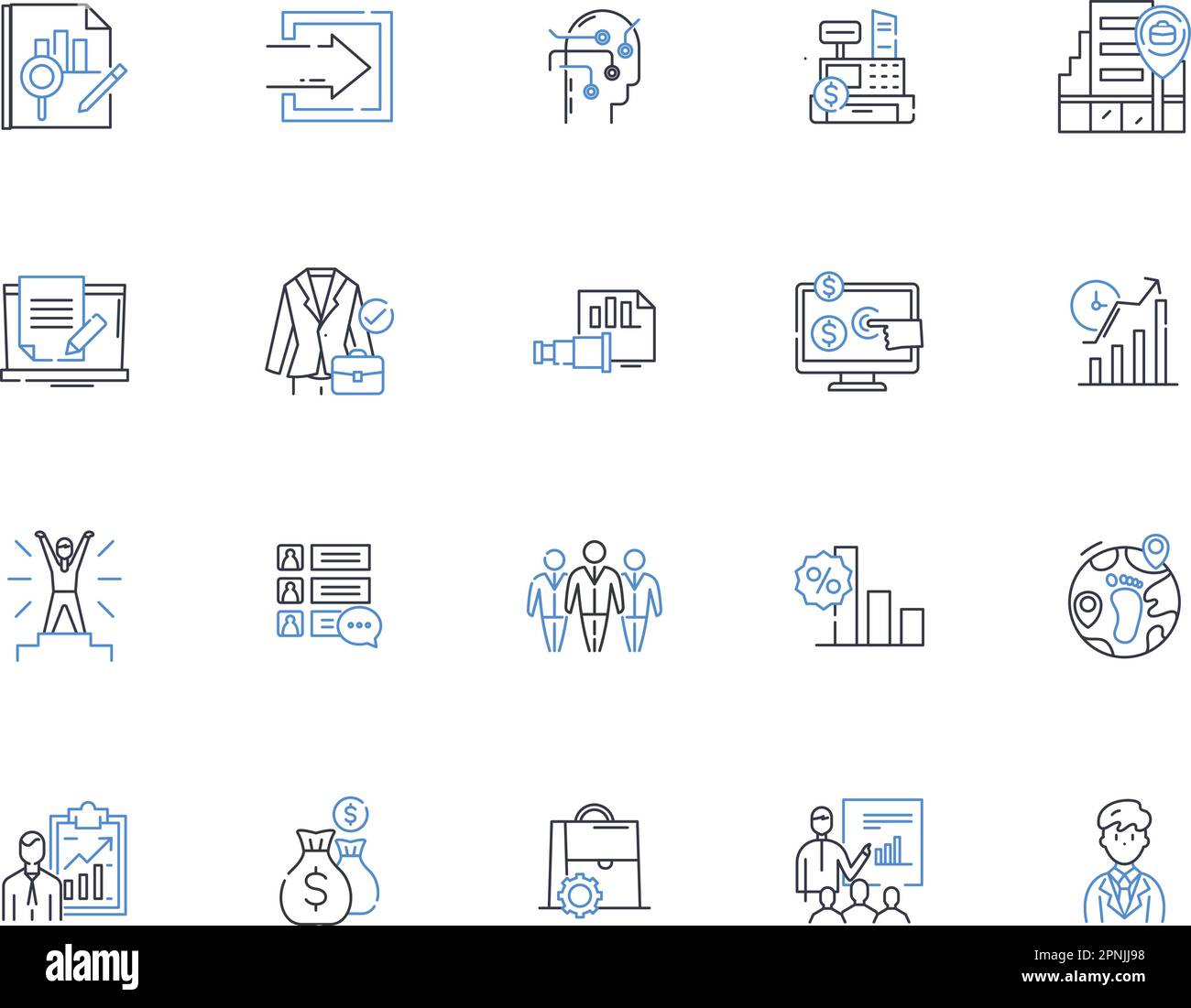 Review feedback line icons collection. Assessment, Critique, Opinion ...