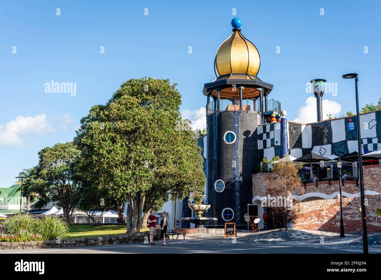 The Hundertwasser Arts Centre, Whangarei, Northland, New Zealand Stock ...