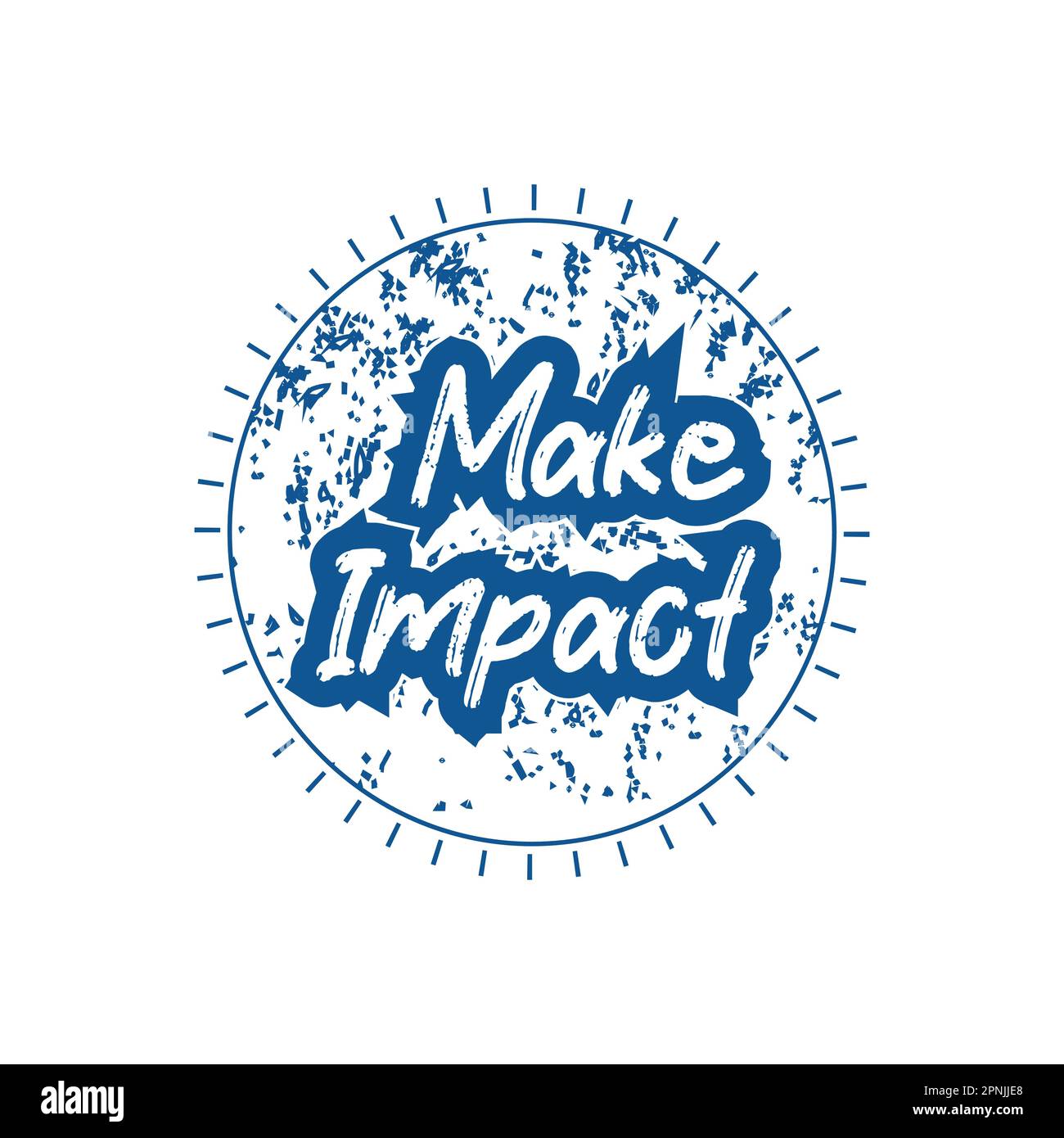 Make impact motivational and inspirational lettering circle colorful ...