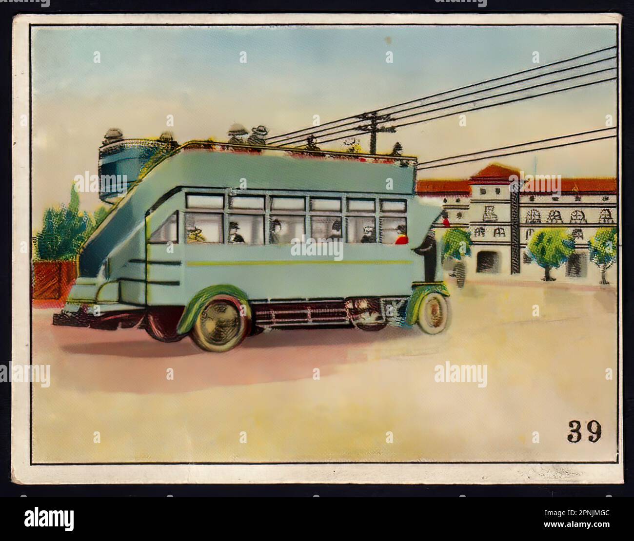 Chinese Transport - Vintage Chinese Cigarette Card, pre-communist era ...