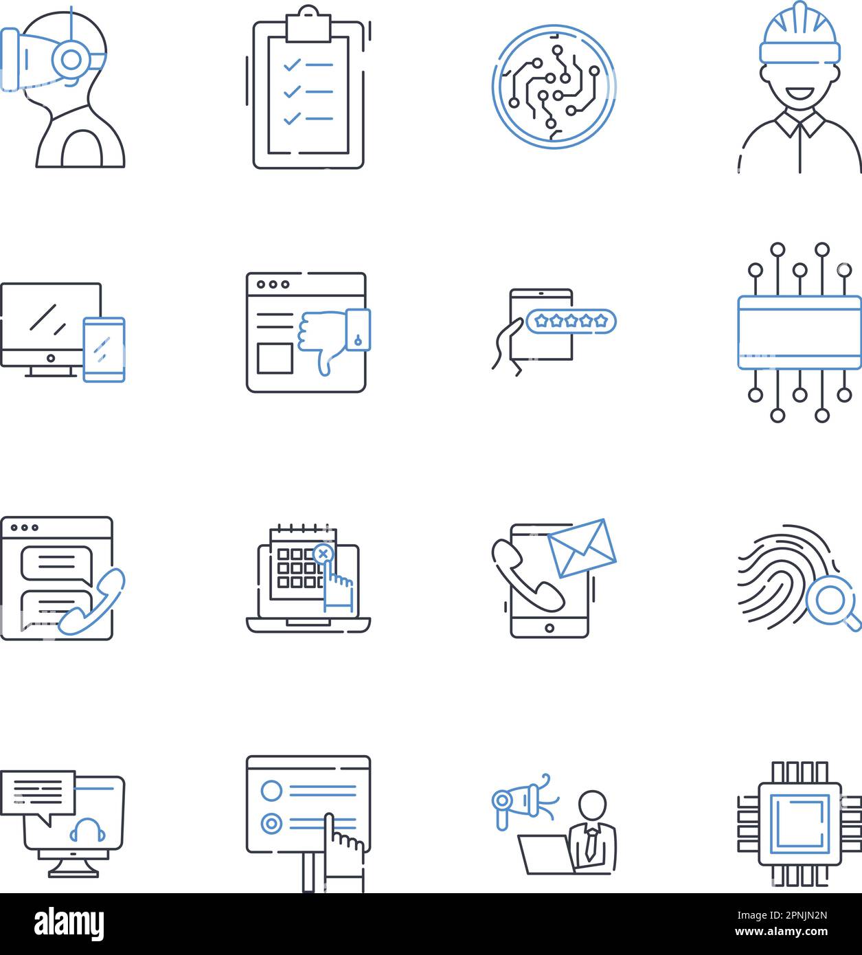 Education and learning line icons collection. Academics, Apprendre ...