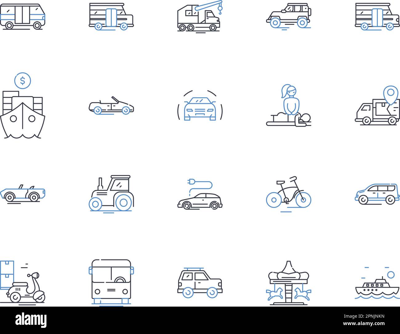 Pilgrimage line icons collection. Devotion, Sacred, Journey, Faith ...