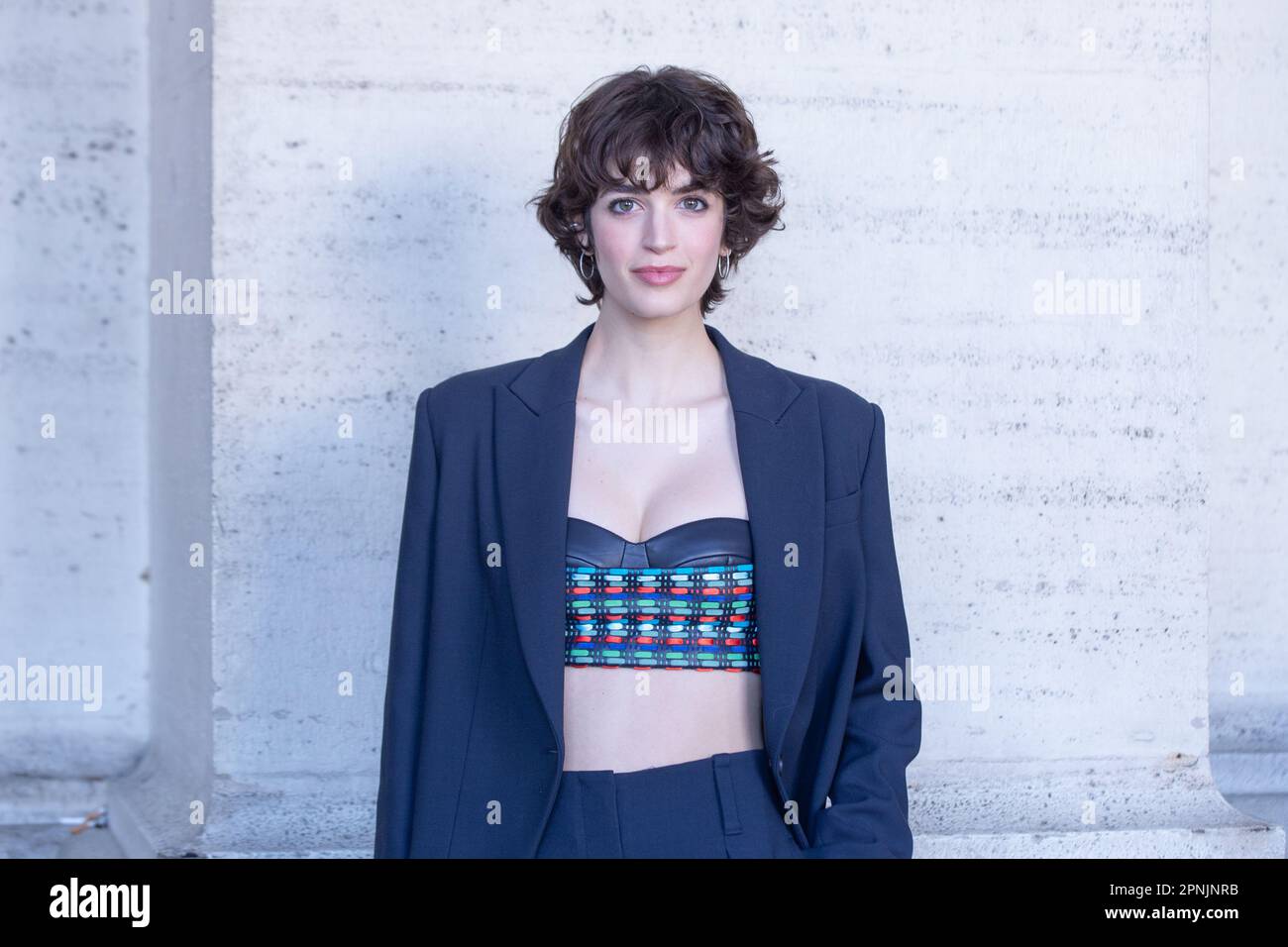 Rome, Italy. 19th Apr, 2023. Italian actress and model Greta Ferro ...