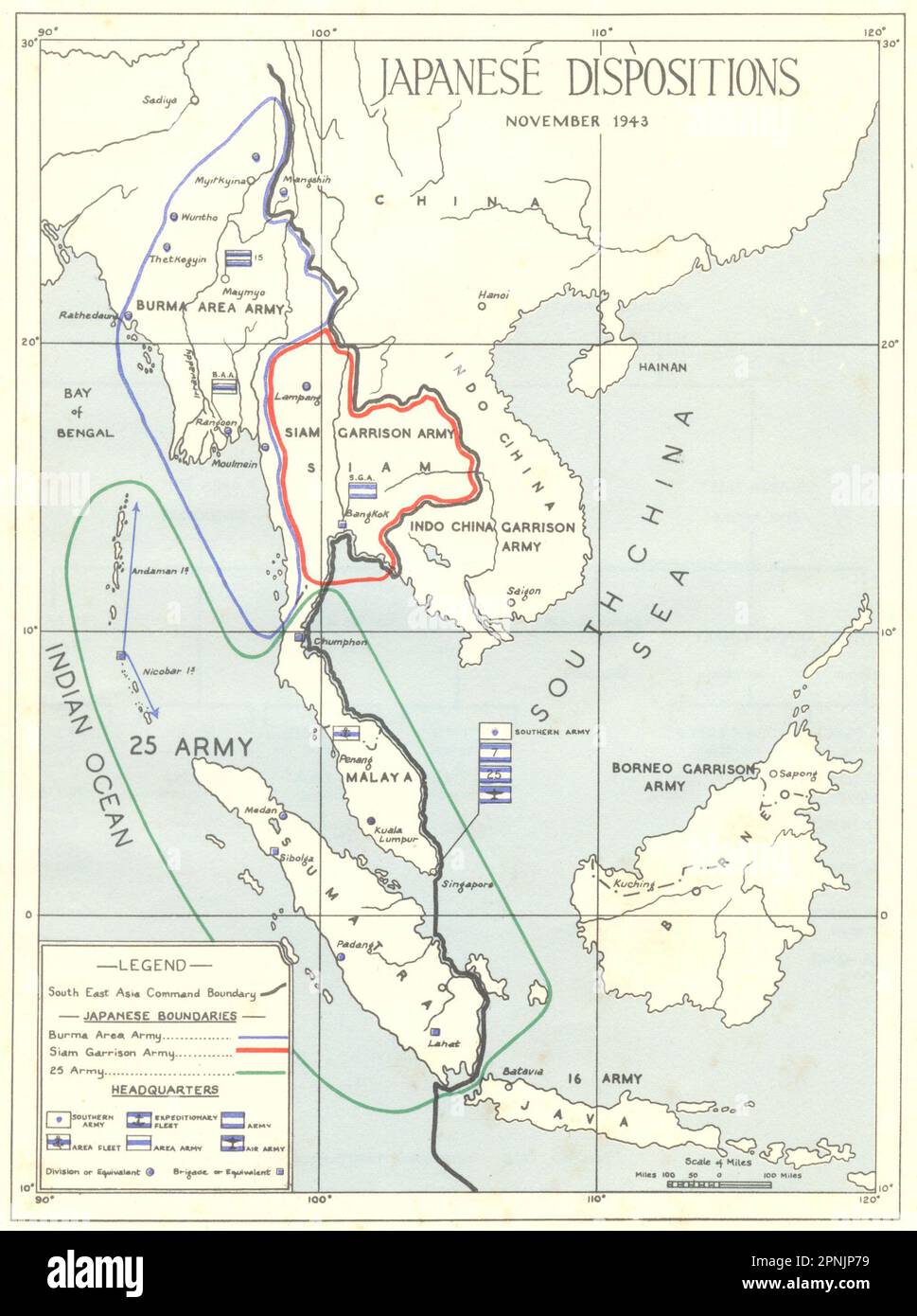 MAPS. Japanese dispositions November 1943 1951 old vintage plan chart ...