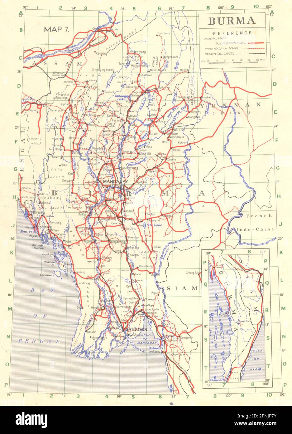 Burma map hi-res stock photography and images - Alamy