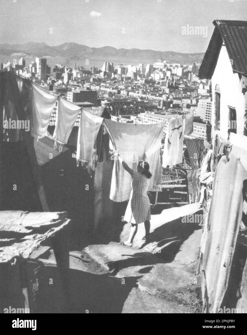 BRAZIL. Rio de Janeiro. Blanchisseuse (1) Washerwoman 1951 old vintage ...