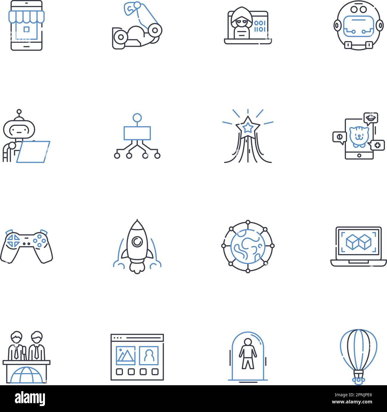Life ahead line icons collection. Potential, Uncertainty, Opportunity ... Life ahead line icons collection. Potential, Uncertainty, Opportunity ...