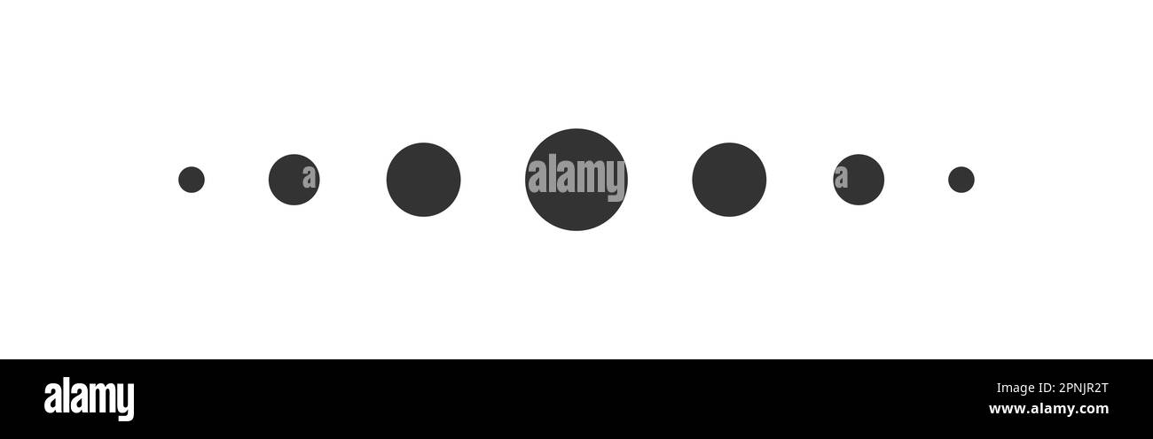 Swipe dots in line hi-res stock photography and images - Alamy