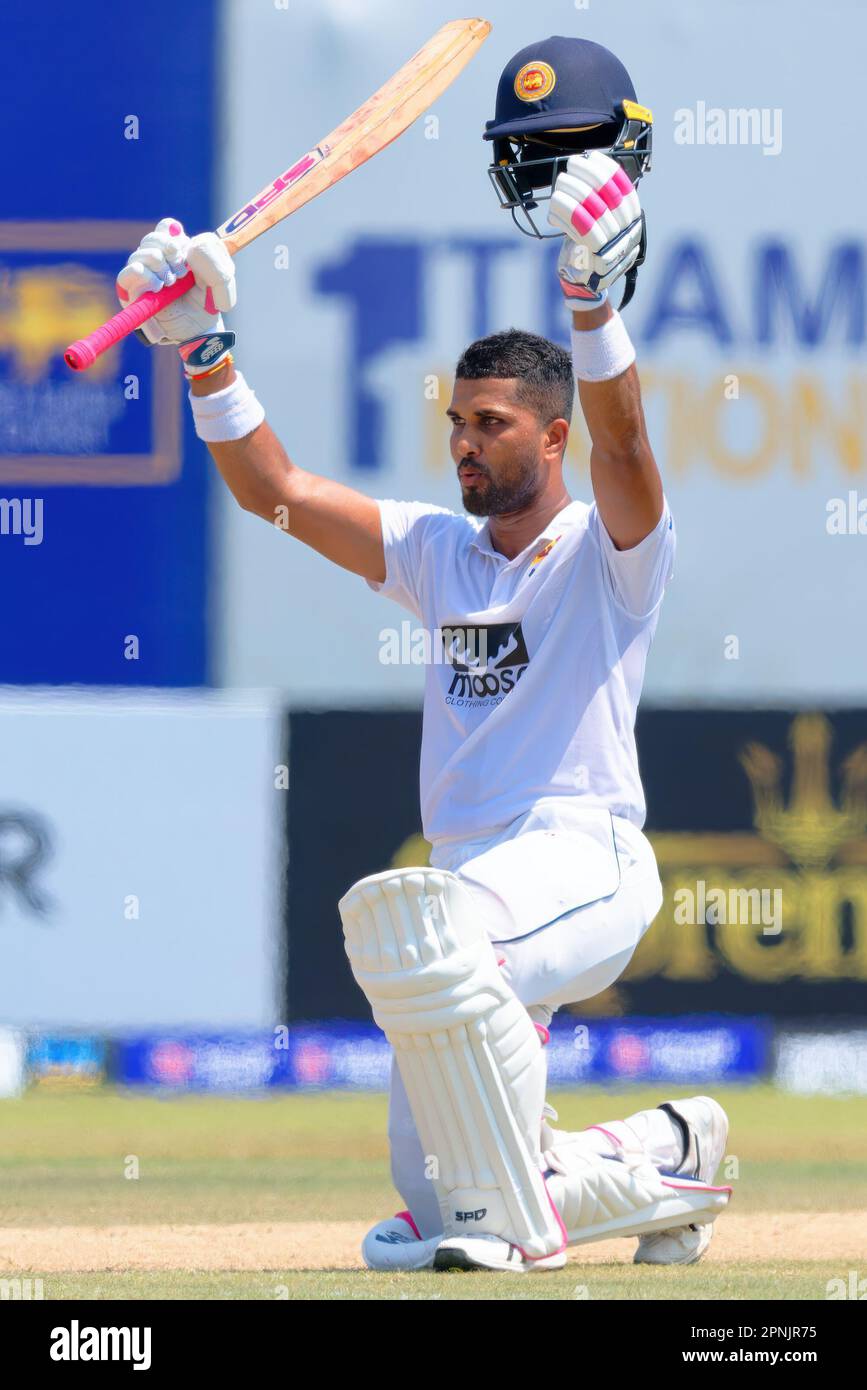 Dinesh chandimal test cricket hi-res stock photography and images - Alamy