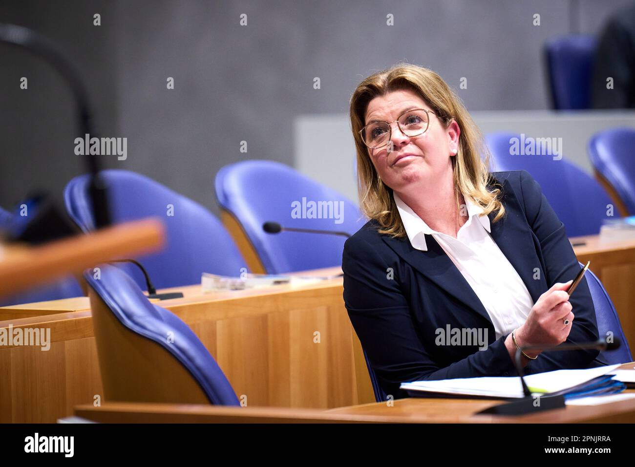THE HAGUE - Nitrogen Minister Christianne van der Wal in the House of ...