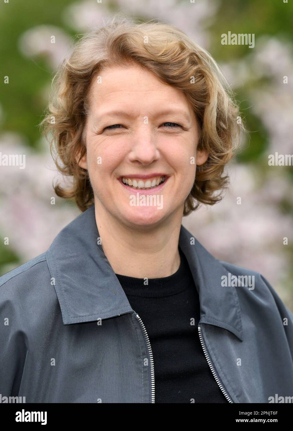 Berlin, Germany. 18th Apr, 2023. Author Lucia Jay von Seldeneck at a ...